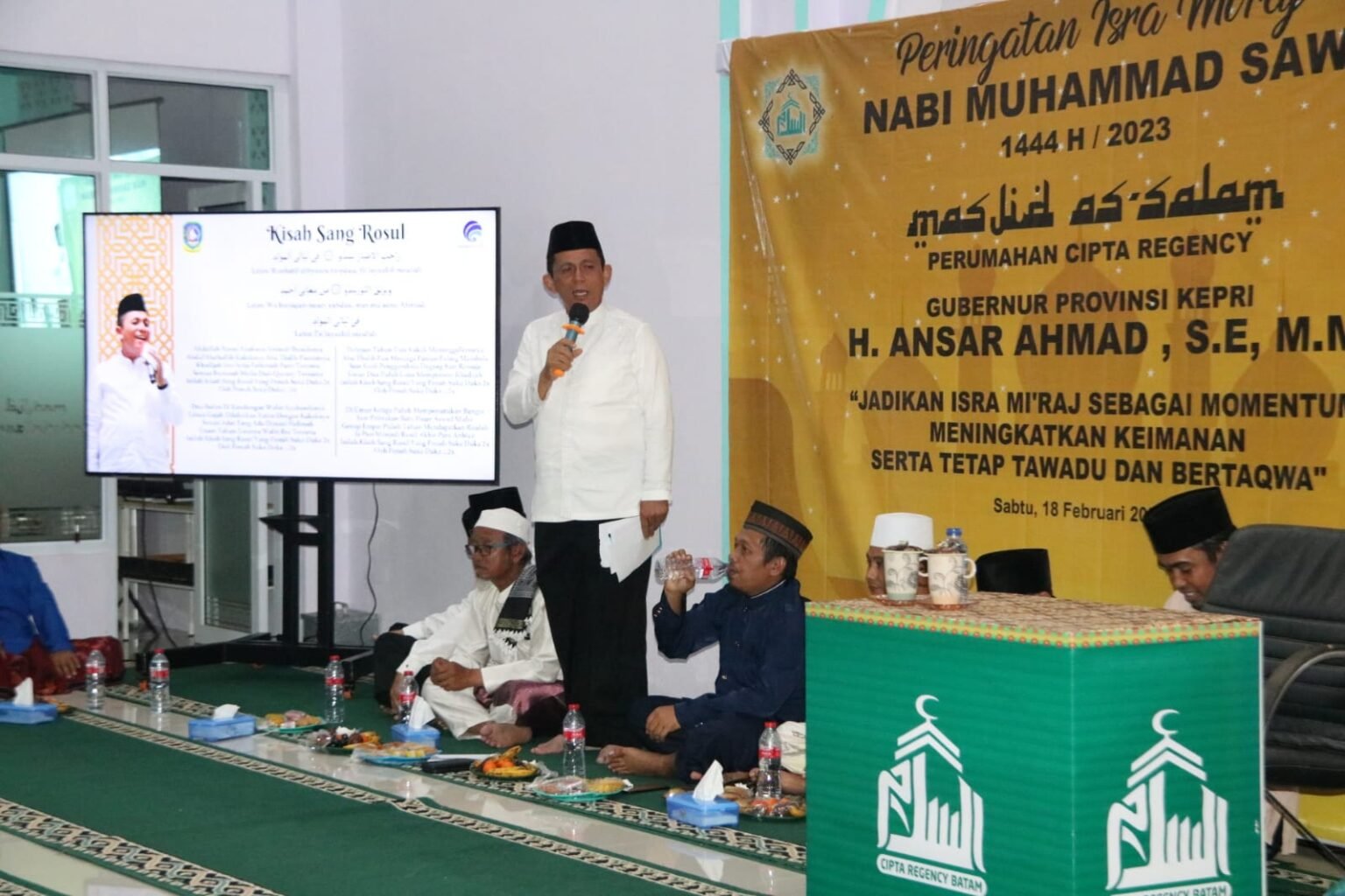 Isra' Miraj Nabi Muhammad SAW 1444 H, Ansar Ahmad: Jadikan Sebagai Refleksi Pengakuan Kebesaran ...